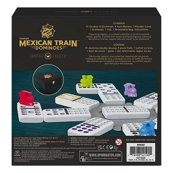 Legacy Deluxe Mexican Dominoes | Mind Games Canada