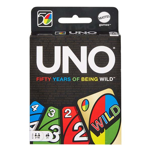 Uno 50Th Anniversary Game | Mind Games Canada