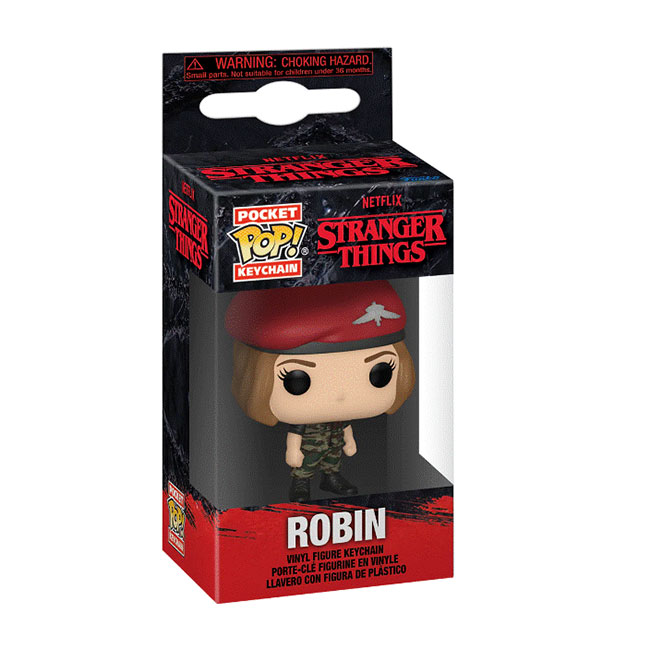 Funko Pop! Keychains Stranger Things Season 4 Robin In Hunter Outfit ...