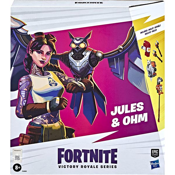 Hasbro Fortnite Victory Royale Series Jules And Ohm Deluxe Pack With ...
