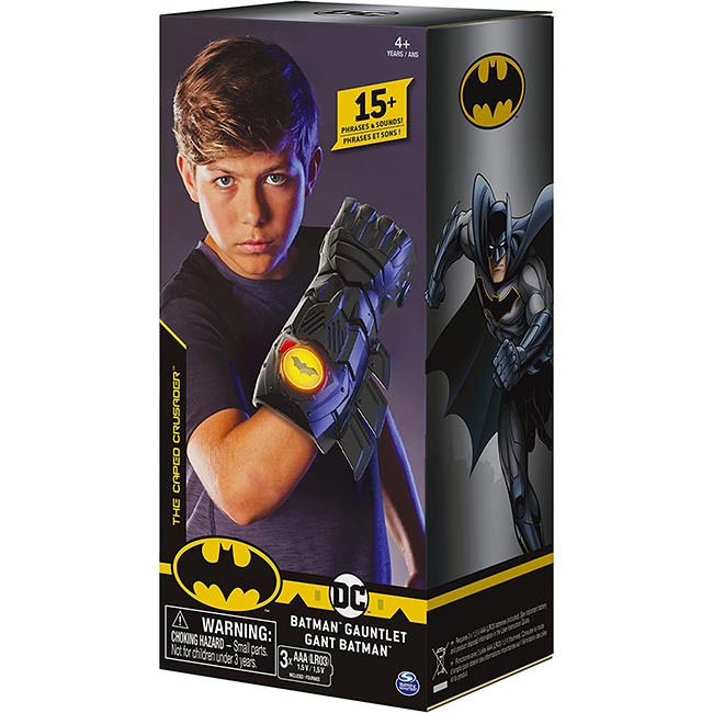 DC Comics BATMAN Interactive Gauntlet With Over 15 Phrases And Sounds ...