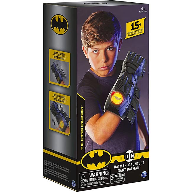DC Comics BATMAN Interactive Gauntlet With Over 15 Phrases And Sounds ...