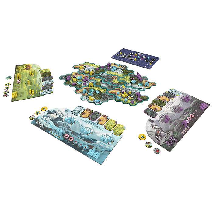 The Wolves Board Game Wolf Themed Survival Strategy Game | Mind Games ...