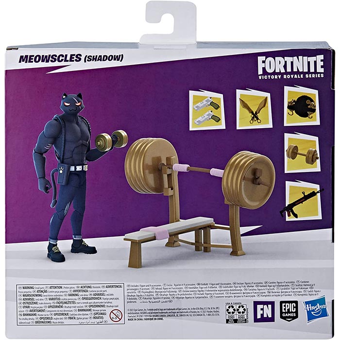 FORTNITE Hasbro Victory Royale Series Meowscles Or Skye Deluxe Pack ...