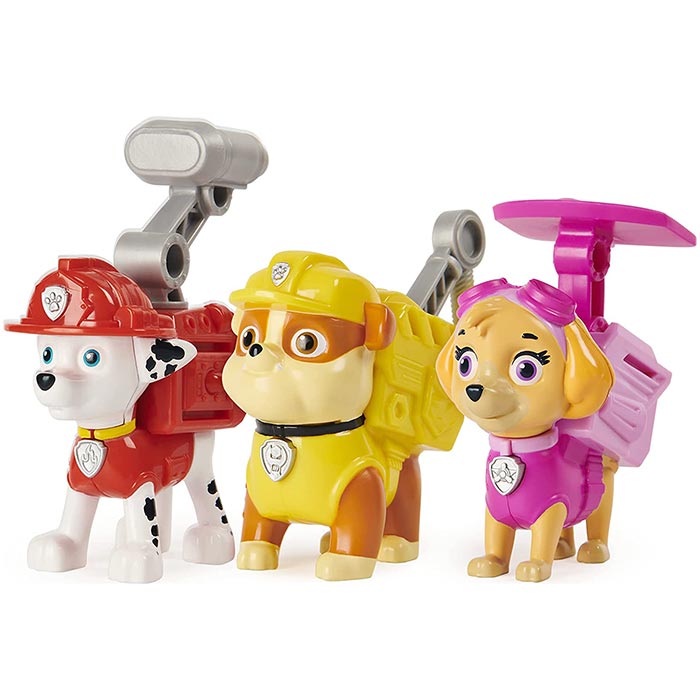 Paw patrol action pack pups 3 pack store