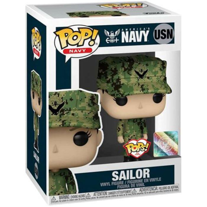 Funko Pop! With Purpose Military Marine Female A | Mind Games Canada