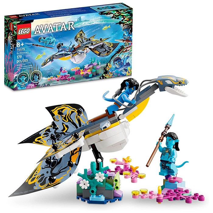 LEGO Avatar Ilu Discovery, The Way Of Water Movie Building Toy Ocean ...