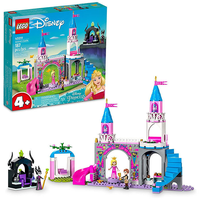 LEGO Disney Princess Aurora S Castle, Buildable Toy Playset | Mind ...