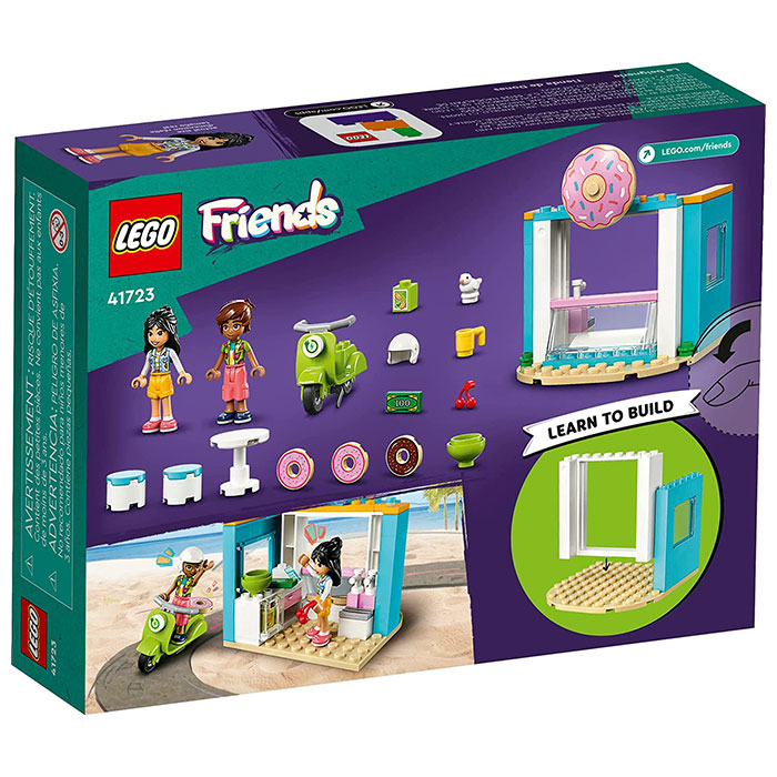 LEGO Friends Doughnut Shop, Cafe Playset, Small Gift Toys, Liann And ...