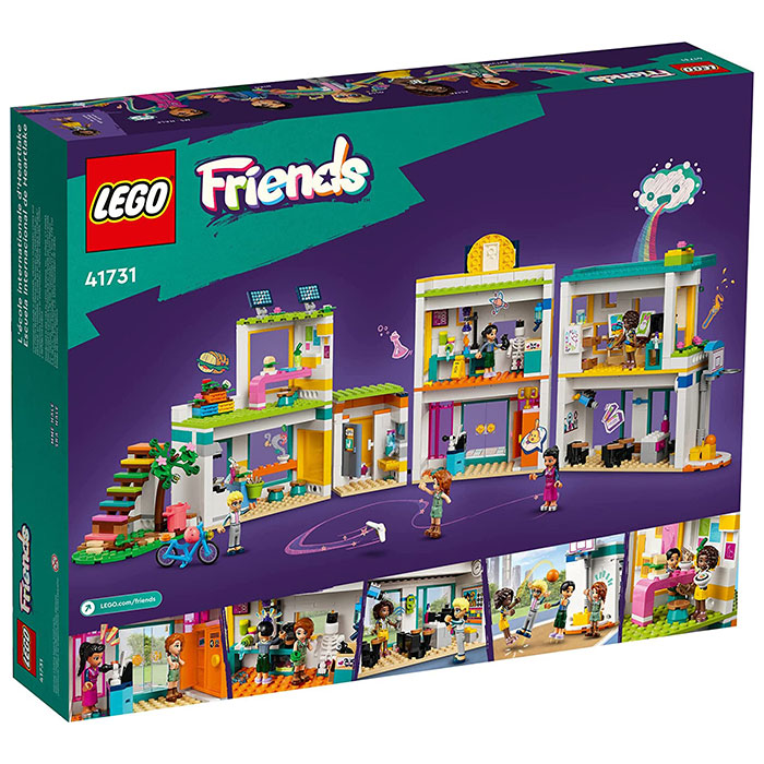 LEGO Friends Heartlake International School Playset, Building Toy ...