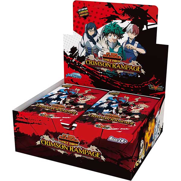 My Hero Academia TCG: Unlimited Crimson Rampage Box | Mind Games Canada