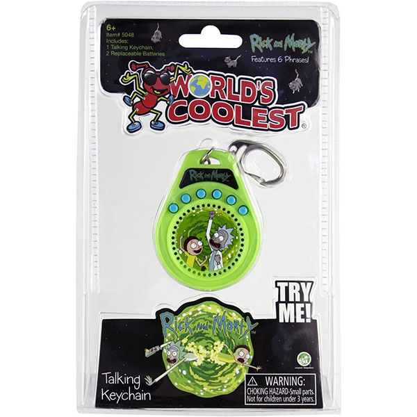 World's Coolest Rick And Morty Talking Keychain | Mind Games Canada