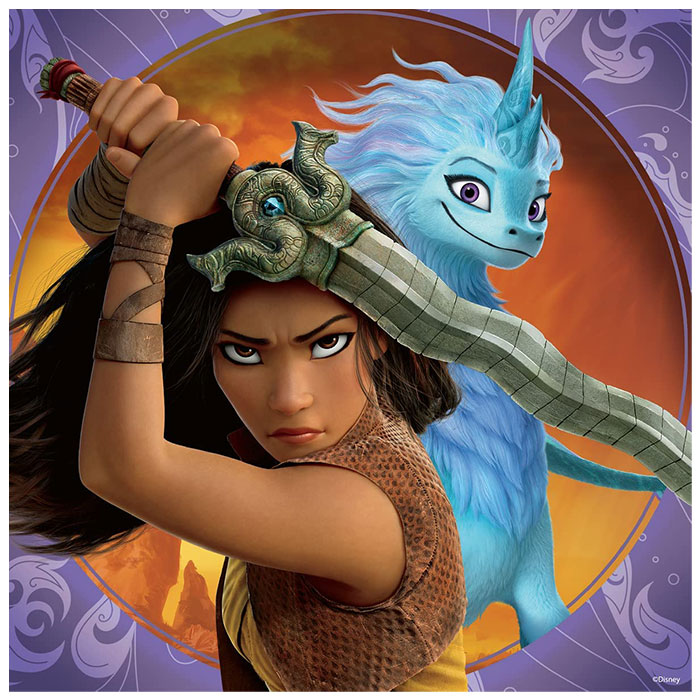 Ravensburger Disney Raya And The Last Dragon 3 X 49 Piece Puzzle | Mind ...