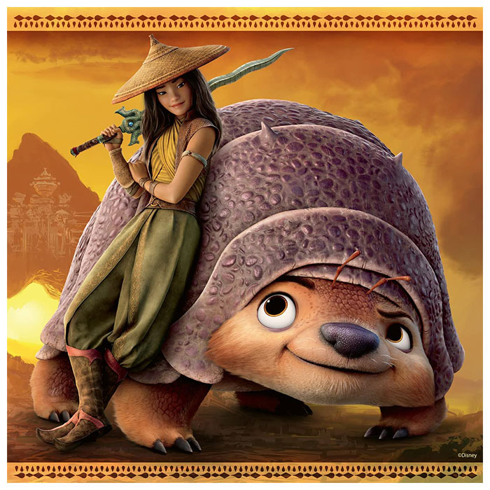 Ravensburger Disney Raya And The Last Dragon 3 X 49 Piece Puzzle | Mind ...
