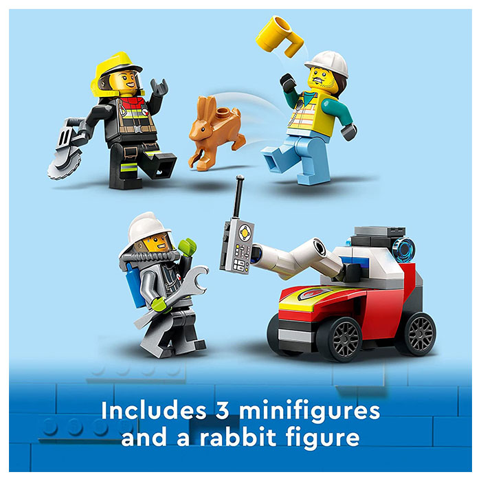 LEGO City Fire Command Unit, Rescue Fire Engine Toy Set | Mind Games Canada