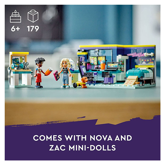 LEGO Friends Nova S Room, Gaming Themed Bedroom Playset | Mind Games Canada