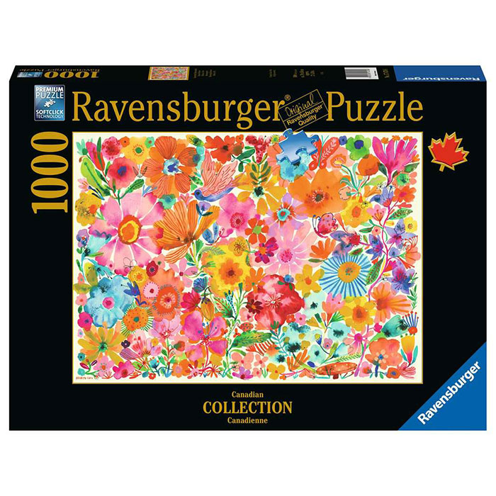 Ravensburger Canadian Collection: Blossoming Beauties 1000 Piece Jigsaw ...