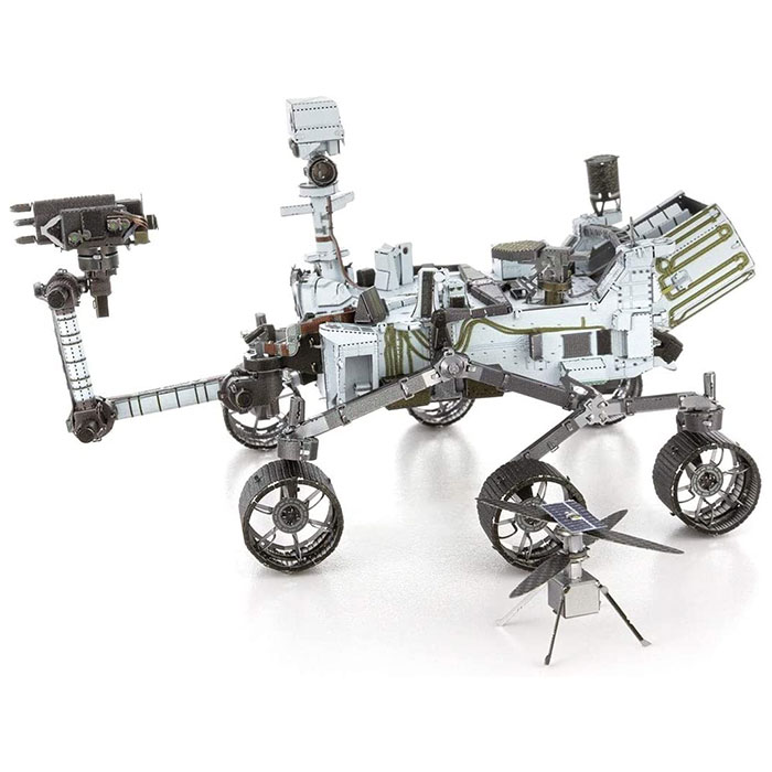 Metal Earth Mars Rover Perseverance And Ingenuity Helicopter 3D Metal ...
