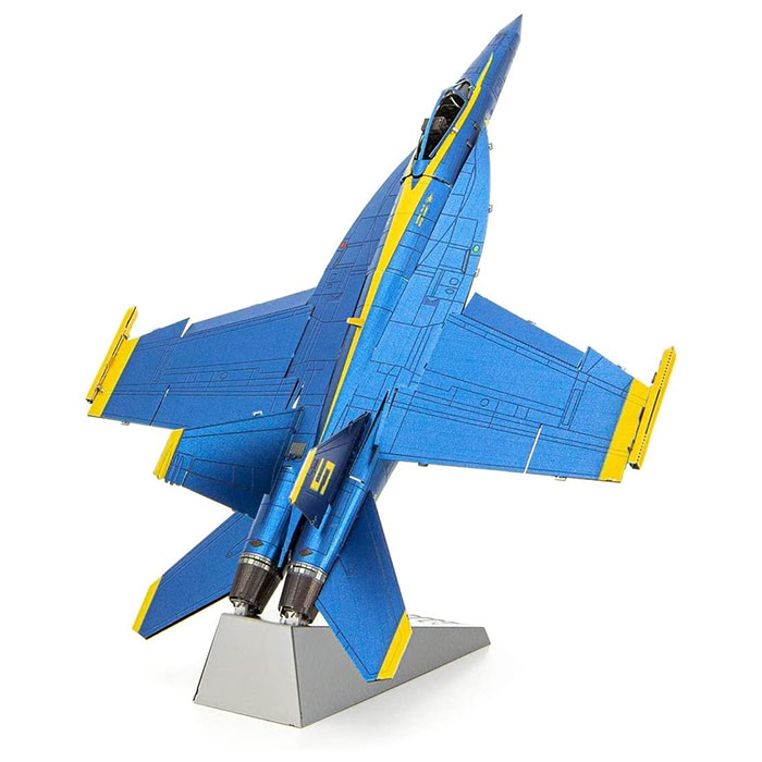 Metal Earth Premium Series Blue Angels FA-18 Super Hornet 3D Metal ...