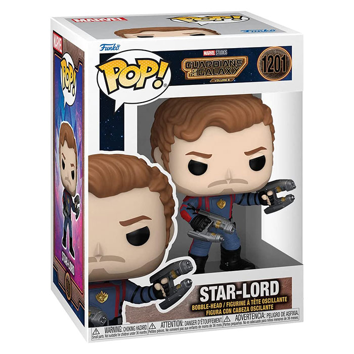Funko Pop! Star-Lord Marvel Guardians Of The Galaxy Volume 3 | Mind ...