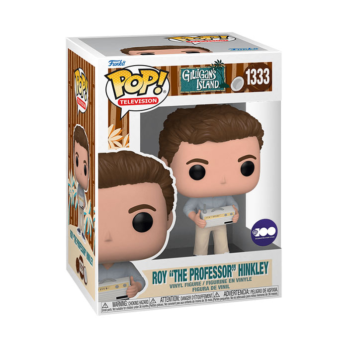 Funko Pop! TV WB 100 Gilligan's Island Roy The Professor Hinkley With ...