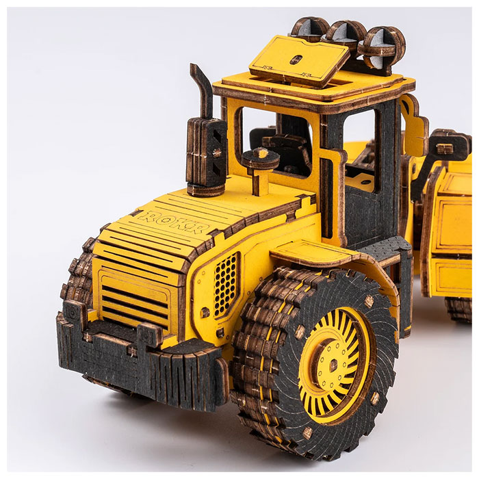 ROKR Bulldozer Engineering Vehicle 3D Wooden Puzzle - 211 PCS | Mind ...