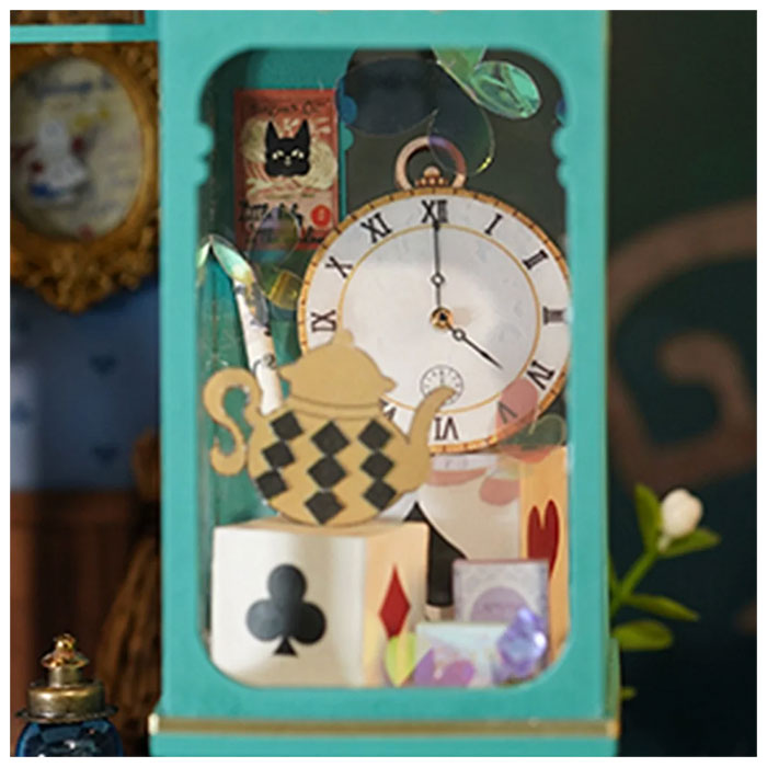 Rolife Alice's Tea Store DIY Miniature House Kit - 136 PCS | Mind Games ...