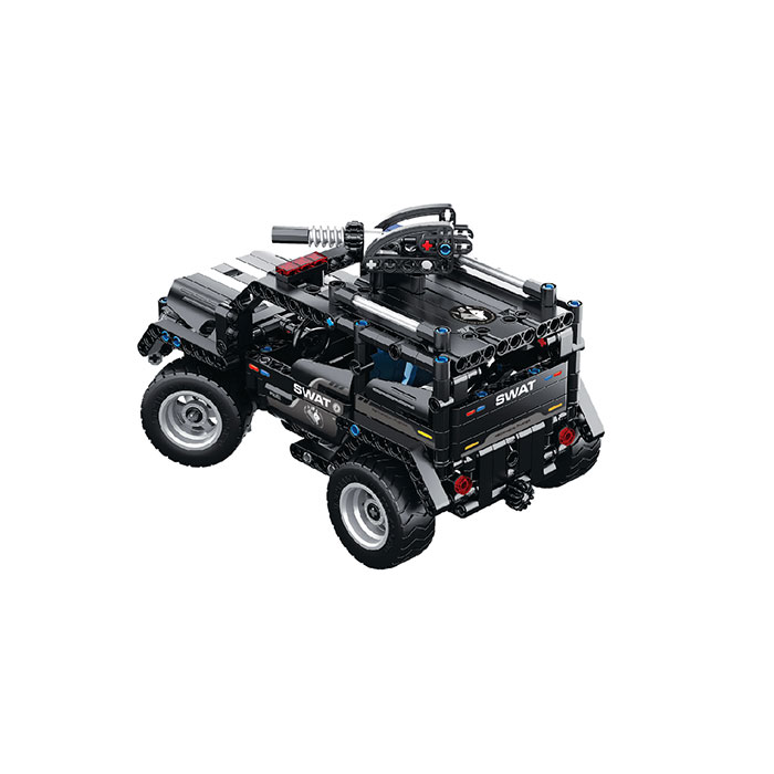 Block Kit Military Swat Vehicles 2in1 -391 Pieces | Mind Games Canada