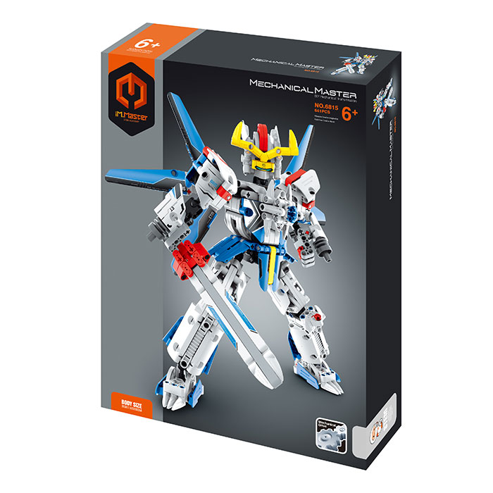 Block Kit Cyborg Sodier - 641 Pieces | Mind Games Canada