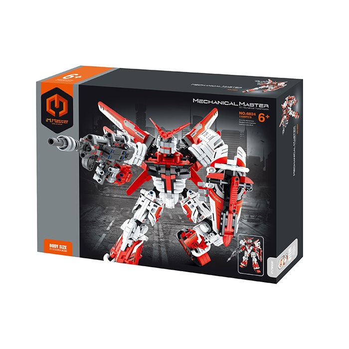 Block Kit Building Block Mecha - 1100 Pieces | Mind Games Canada