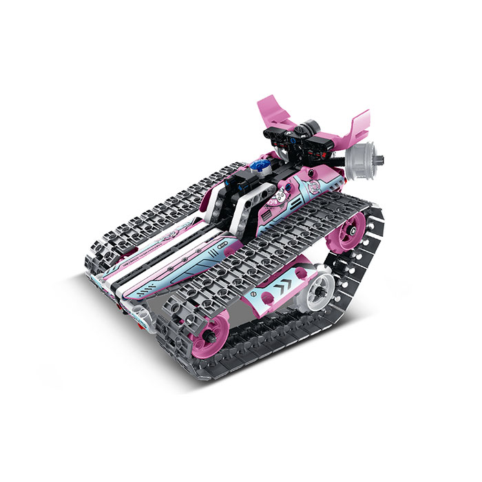 Remote Control And Application Programming Block Kit Robot Stunt Car 3 ...