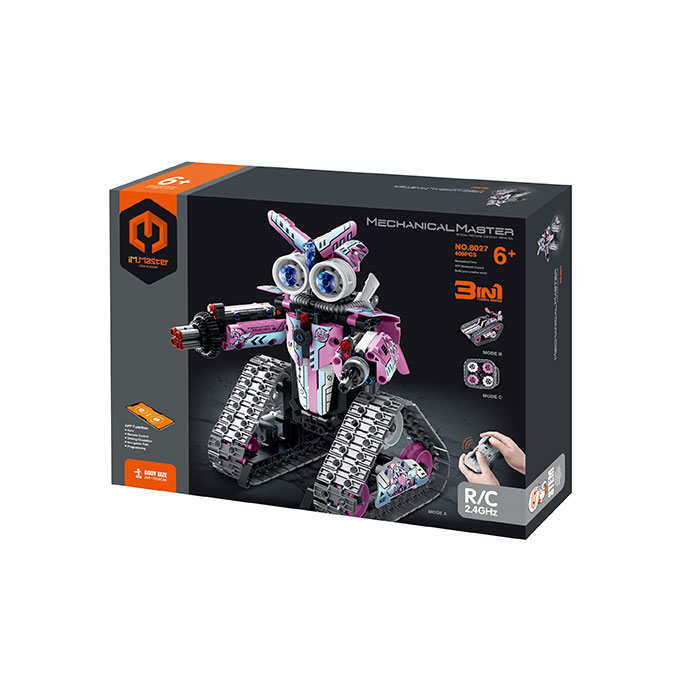 Remote Control And Application Programming Block Kit Robot Stunt Car 3 ...