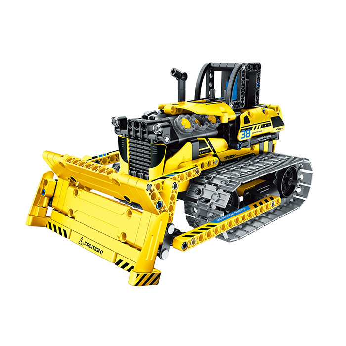 Remote Control And Application Programming Block Kit Crawler Bulldozer Mechanical Engineering 3 ...