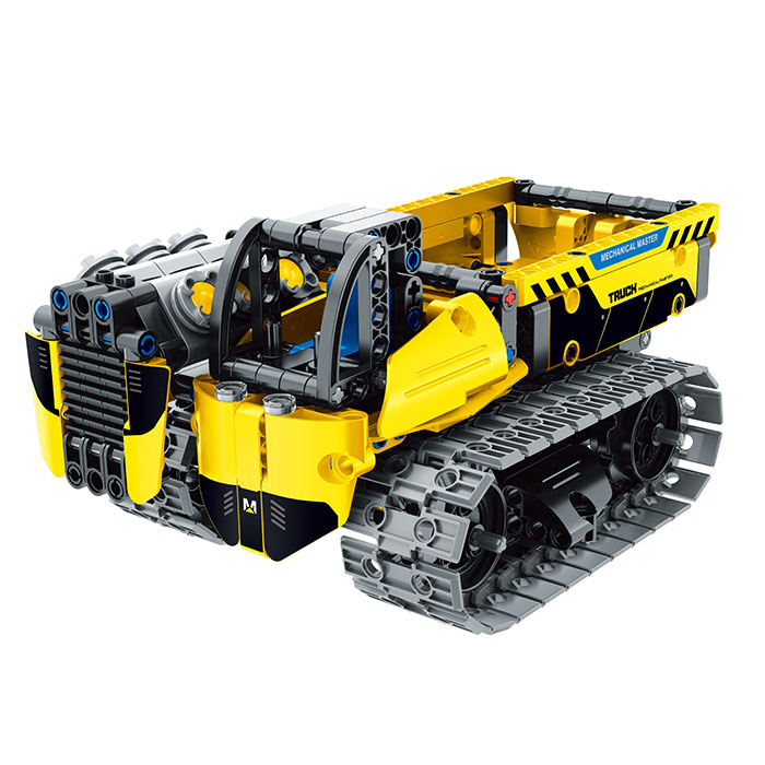 Remote Control And Application Programming Block Kit Crawler Bulldozer ...