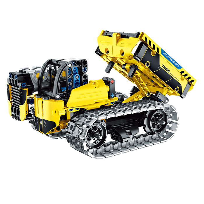 Remote Control And Application Programming Block Kit Crawler Bulldozer ...
