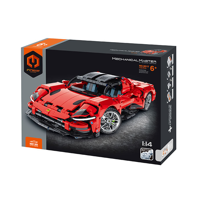 Block Kit Super Car - 1131 Pieces | Mind Games Canada