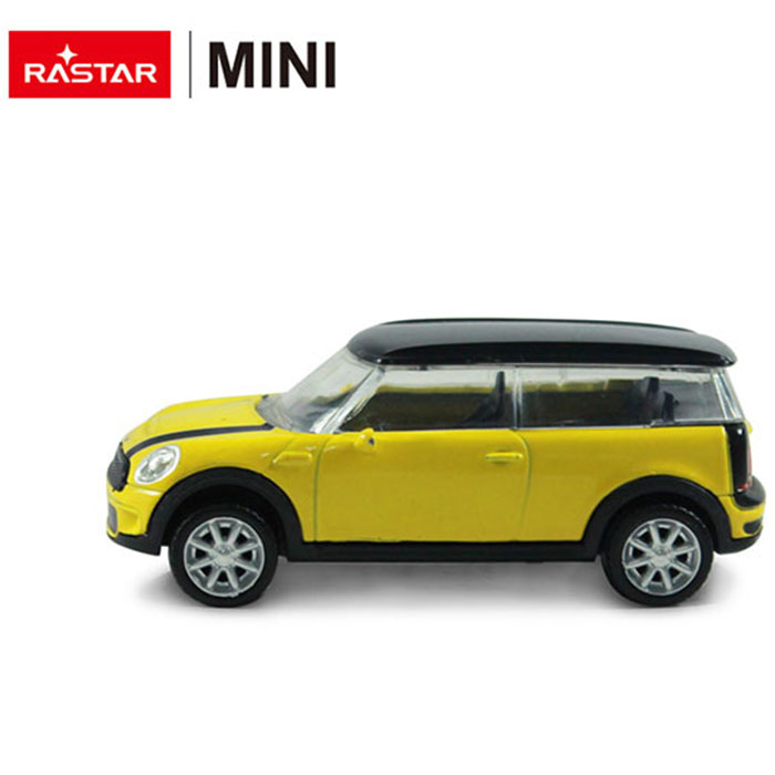 Die-Cast Mini Clubman Yellow 1.43 | Mind Games Canada
