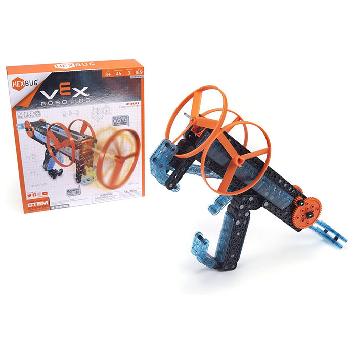 HEXBUG VEX Robotics Z-360 - Ripcord Disc Launcher | Mind Games Canada