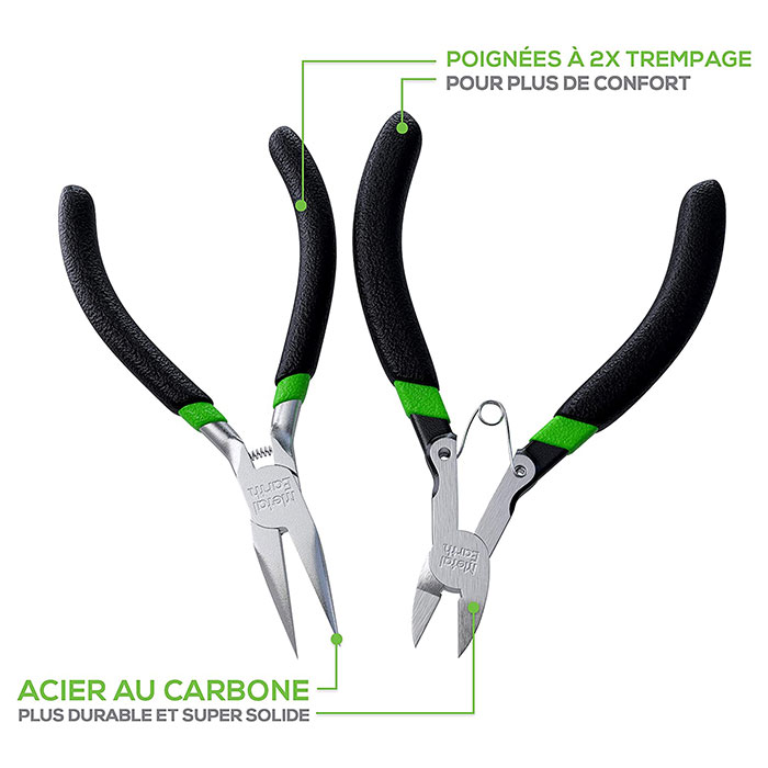 Metal Earth Enhanced Design 2-Piece Tool Kit - Clippers - Needle Nose ...