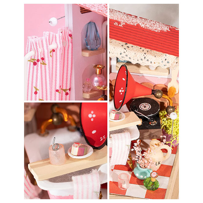 Bubble Bath Miniature Dollhouse Kit For Teens DIY Miniature Bathroom ...