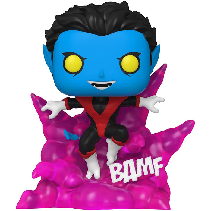 Funko Pop! X-Men Teleporting Nightcrawler Glow-in-the-Dark Deluxe ...