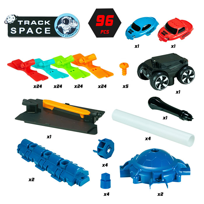 Space Track 96 Pieces | Mind Games Canada