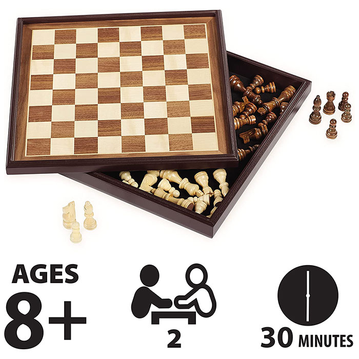 Legacy Deluxe Chess & Checkers Set | Mind Games Canada