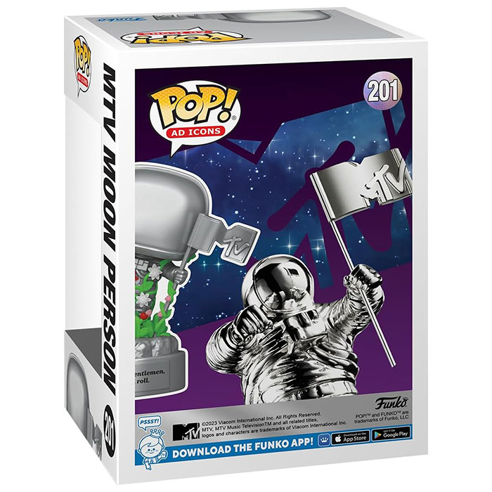 Funko Pop! Ad Icons MTV 40th Anniversary Moon Person | Mind Games Canada
