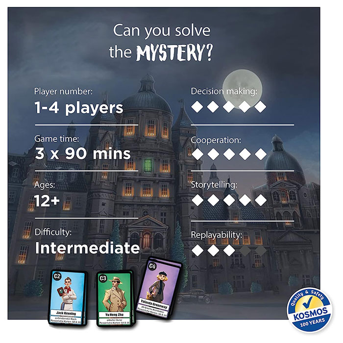 Adventure Games: The Grand Hotel Abaddon - Board Games | Mind Games Canada