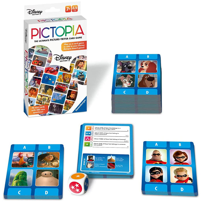 Ravensburger Disney World Of Disney Pictopia Card Game | Mind Games Canada