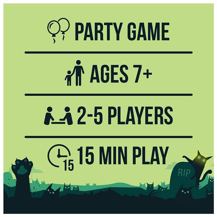 Zombie Kittens By Exploding Kittens - Card Games | Mind Games Canada