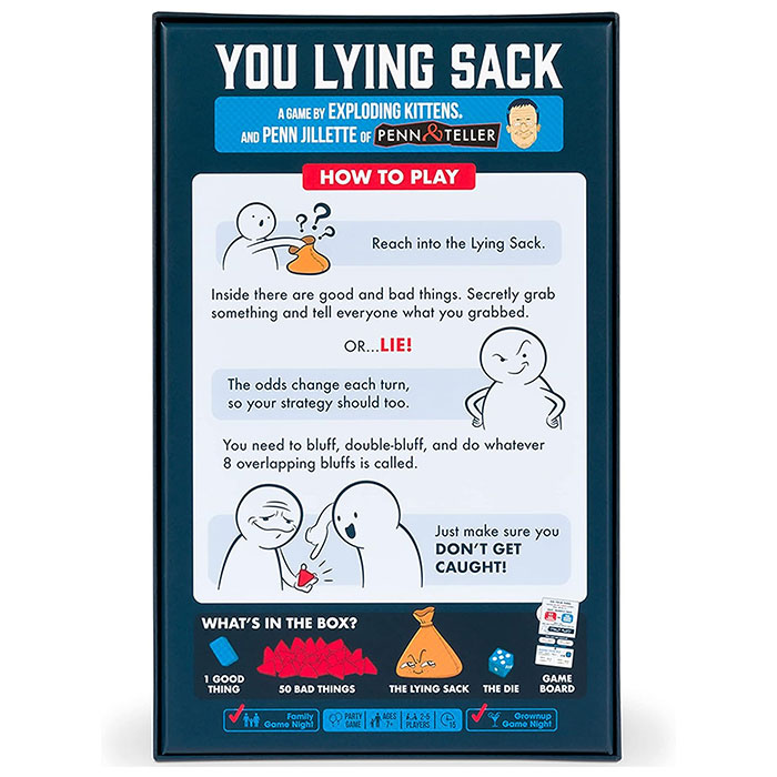 Exploding Kittens You Lying Sack | Mind Games Canada
