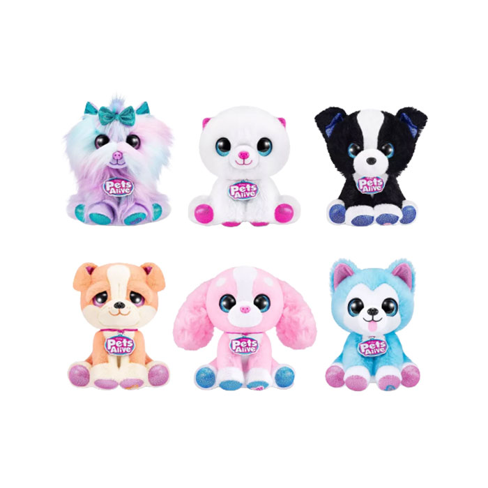 Zuru Pet's Puppy Rescue Surprise Interactive Plush Assorted (Random ...