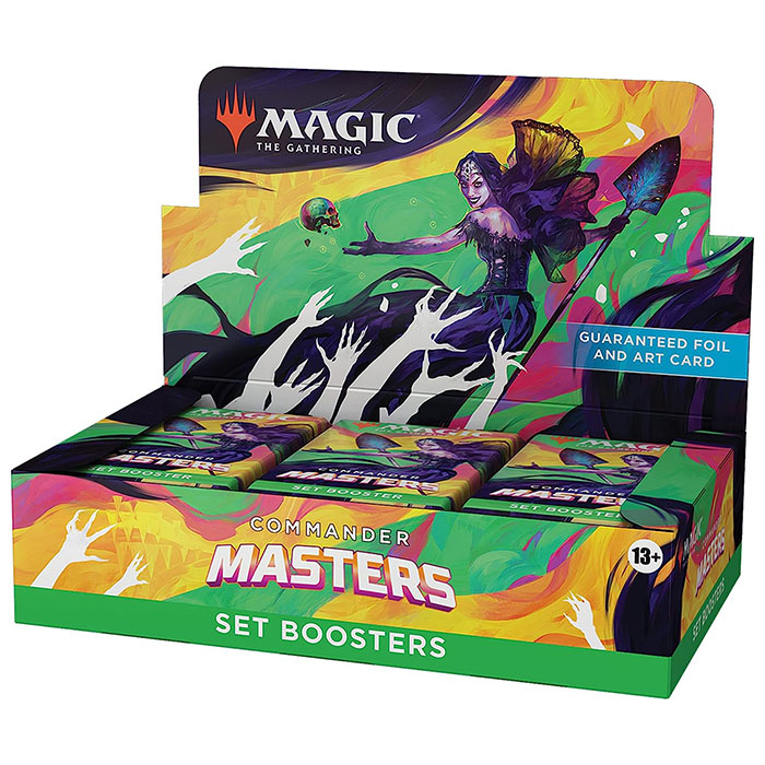 Magic The Gathering TCG Commander Masters Set Booster Box | Mind Games ...